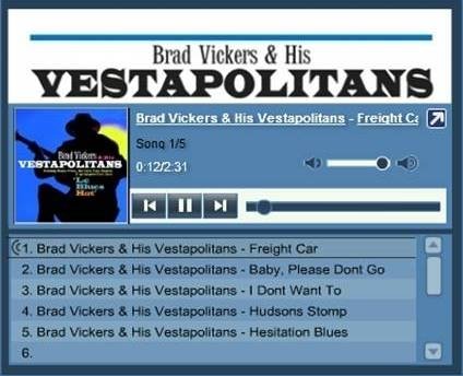 NOW BOOKING - Brad Vickers & His Vestapolitans :: RBA Publishing and Publicity | MyNewsletterBuilder