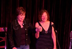 Introducing the PEACH PICKIN' MAMAS - EG Kight and Lisa Biales together ...