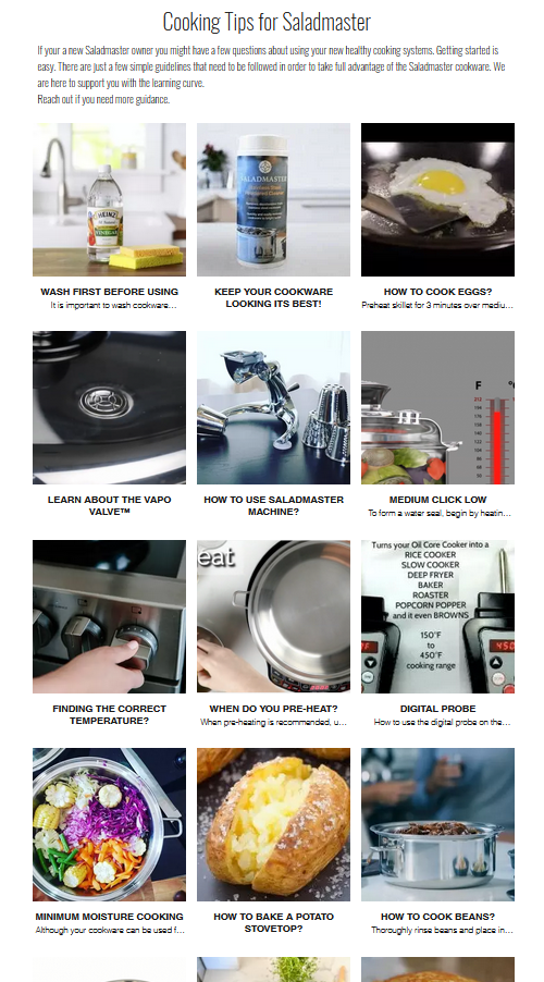 Welcome to Saladmaster A healthier way to cook. :: Saladmaster Foodture ...