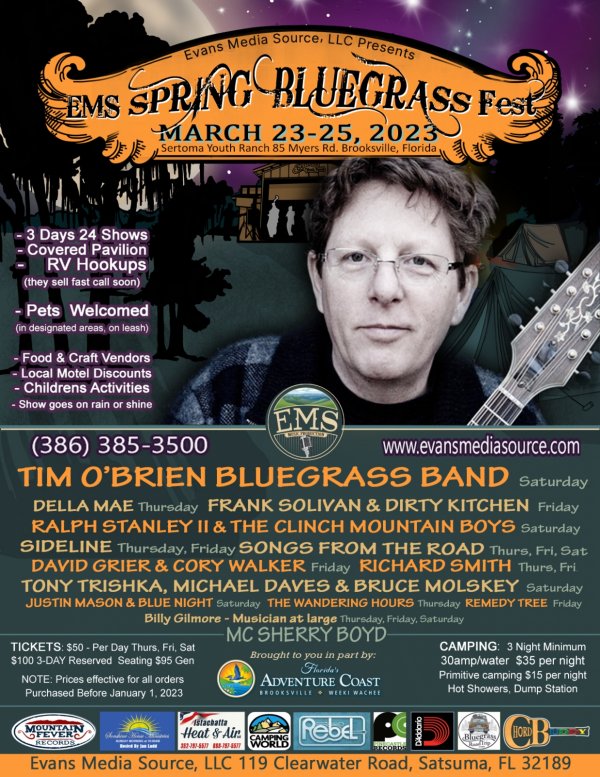 Bluegrass Festivals This Summer and Beyond :: Evans Media Source ...