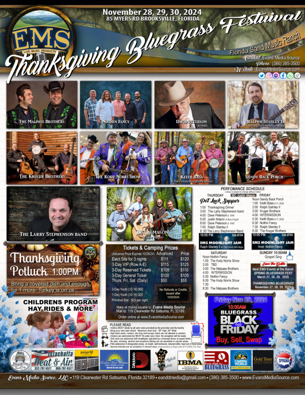 EMS Festival update 2024 :: Evans Media Source | MyNewsletterBuilder